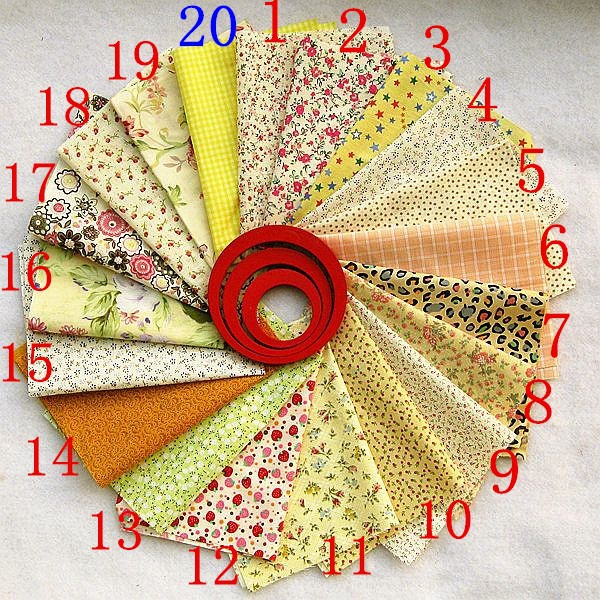 Купить 21colors гладкая хлопчатобумажная ткань ткань ткани пэчворк ...