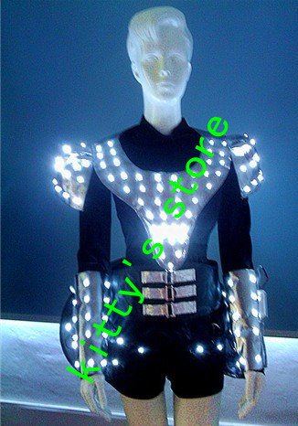 Купить Освещенная Светодиодные Одежда / светящиеся одежду /light вверх ...