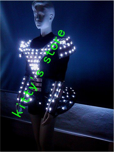 Купить Освещенная Светодиодные Одежда / светящиеся одежду /light вверх ...