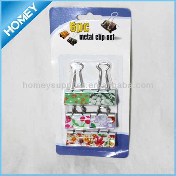 Color Binder Clip With Logo Printing,Different Kinds Binder Clip - Buy ...