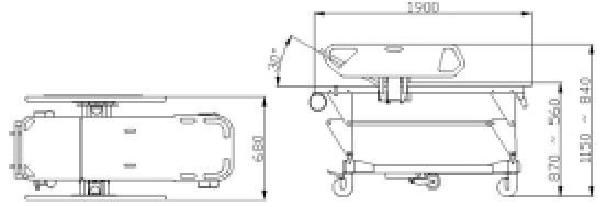 Stretcher medical size ls 3c Alibaba