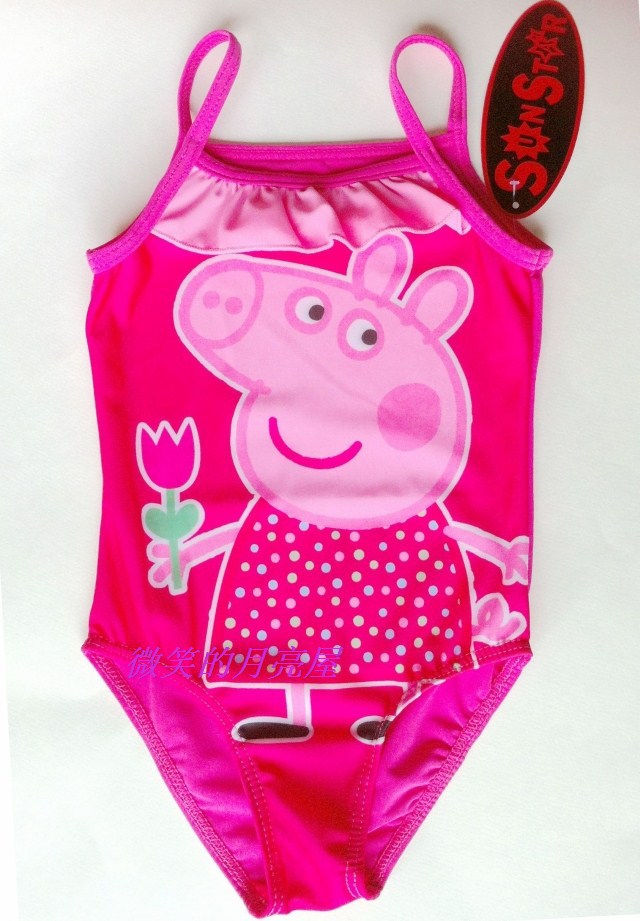 Купить новые летние моды девочек peppa свинья купальник детские ...