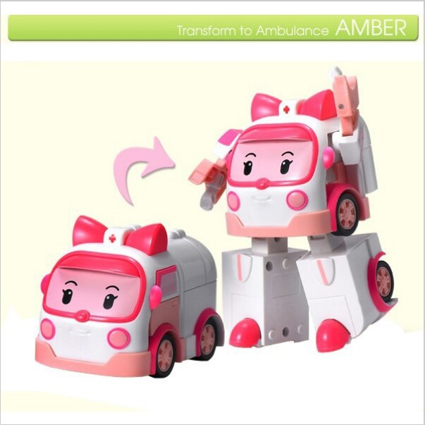 Купить RoboCar poli 1шт деформации робот автомобиль пузырь Южная Корея ...