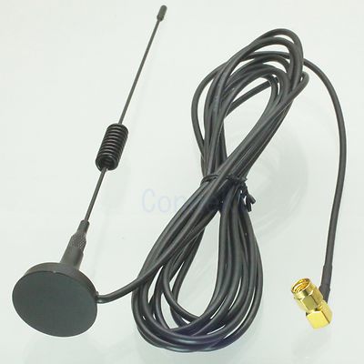 Купить GSM gprs антенна 433 МГц 3дБи кабель sma мужчин 90 магнитным ...