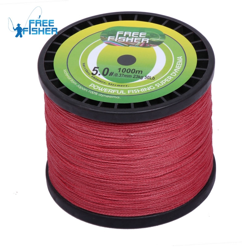 Купить 1000 м pe плетеный dyneema рыбалка линий/рыбалка провода 8.0# 0 ...