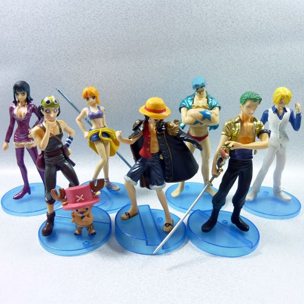 Купить набор день рождения подарок 7 шт аниме на один кусок Луффи nami ...