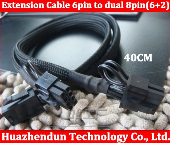 Купить 4 контактный 8 контактный 4pin к 8pin графическая карта питания ...