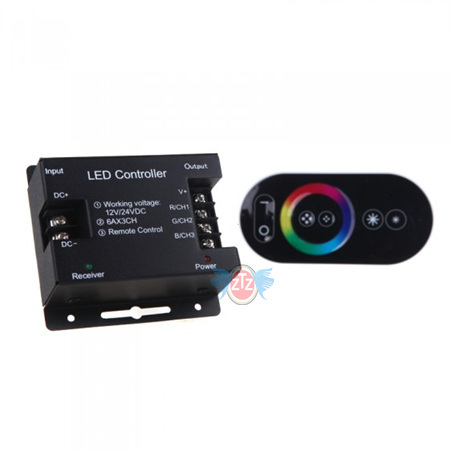 Купить беспроводной rf контроллер удаленного сенсорной панели для rgb ...