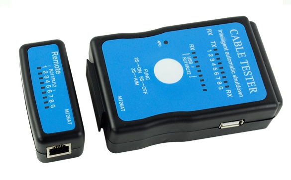 Купить кабель тестер lan usb rj45 сети rj11/rj12 ethernet cat5 utp ...