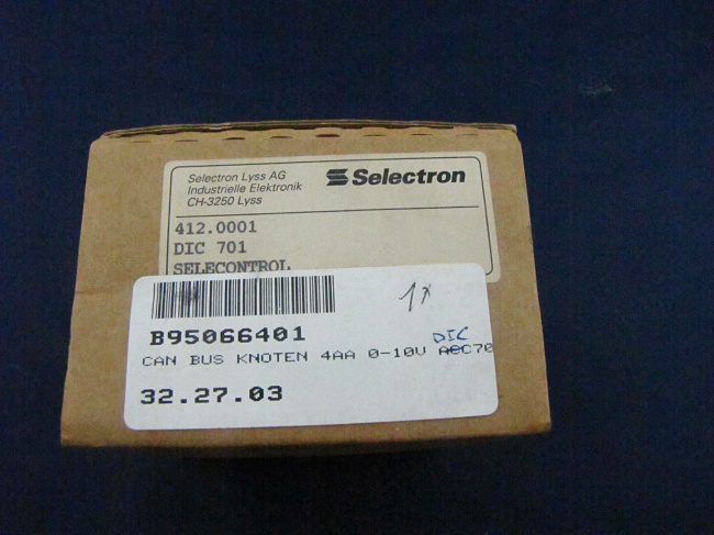 Купить Селектрон selecontrol mas dic 701 ch-3250 lyss в интернет ...