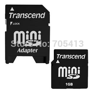 Купить Transcend 1gb minisd карты мини-sd карты памяти с minisd ...