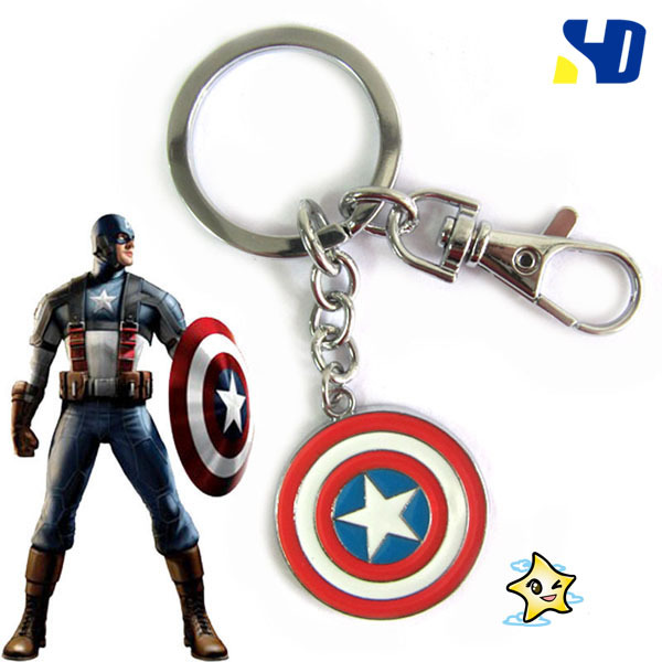 Купить Мстители-Капитан Америка Щит Брелки капитан брелка в интернет ...