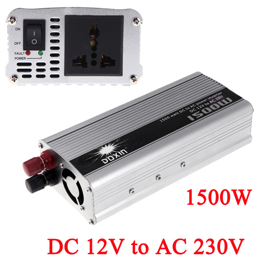 Купить 1500W ватт dc 12В на ac 220v портативный автомобильный питания ...