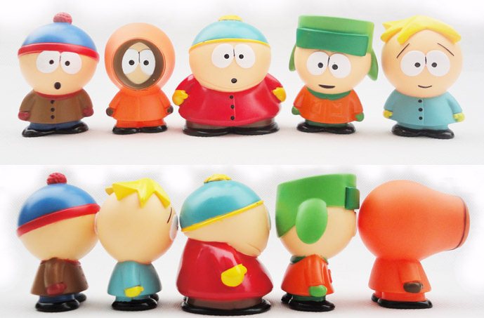 Купить мультфильм фильм модель 5шт kidrobot Южный парк палку истины ...