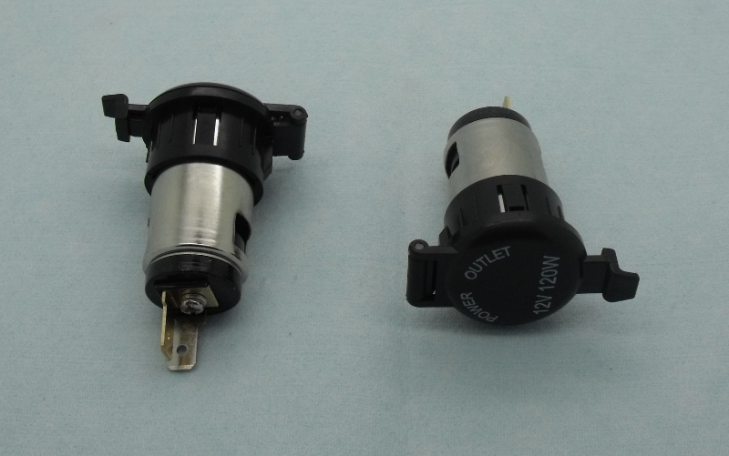 Купить гнездо прикуривателя 12V автомобиля/мотоцикла, водонепроницаемый ...