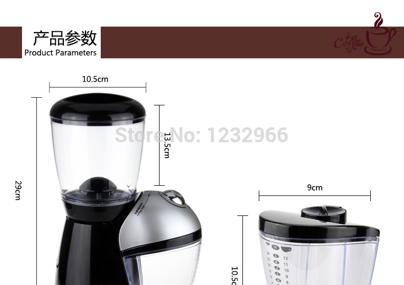 Купить жерновые Кофемолки электрические Кофемолки cafeteira eletrica ...