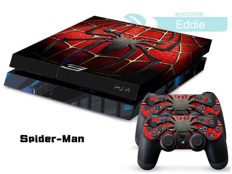 Купить наклейку кожи для sony playstation 4 консоли системы: ps4 ...