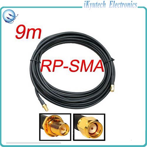 Купить 9m wifi wan маршрутизатор wi-fi антенна продление кабель rp-sma ...