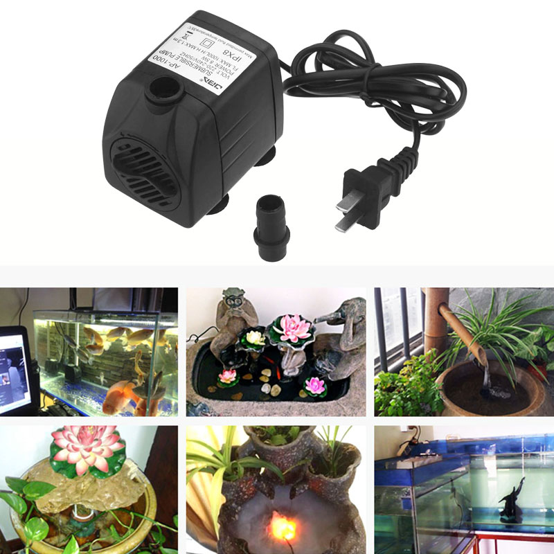 Купить 50 Гц-1000 л/ч 8.5w мини-Насосы погружные водяной насос ...