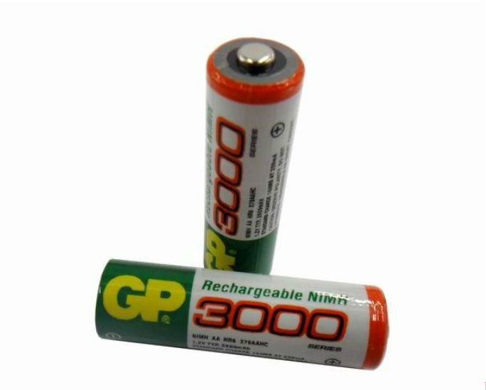 Купить Оригинальный gp батареи аккумуляторной батареи ni-mh 1.2V aa ...