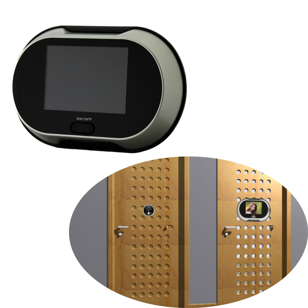 Купить 3.5 «tft lcd обскуры глазок цифровой дверь просмотра дверь с ...