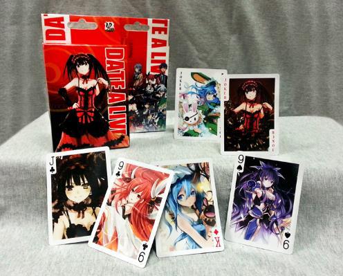 Купить Аниме покер карты Дата живой игральные карты tokisaki Куруми ...