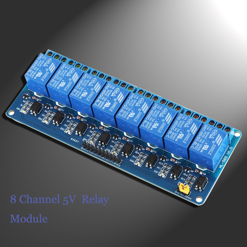 Купить прочный 5В 8 канал реле модуля Совет щит для ПОС Avr Dsp Arm