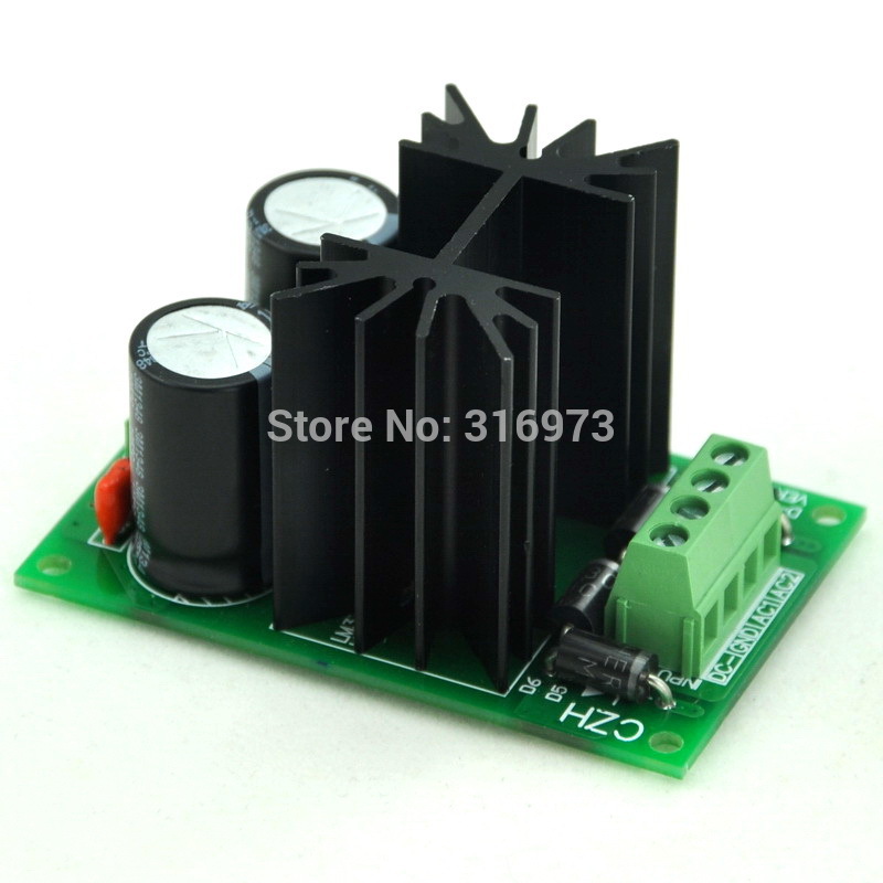 Купить отрицательные 12v dc напряжения регулятор модуль доска, высокое ...