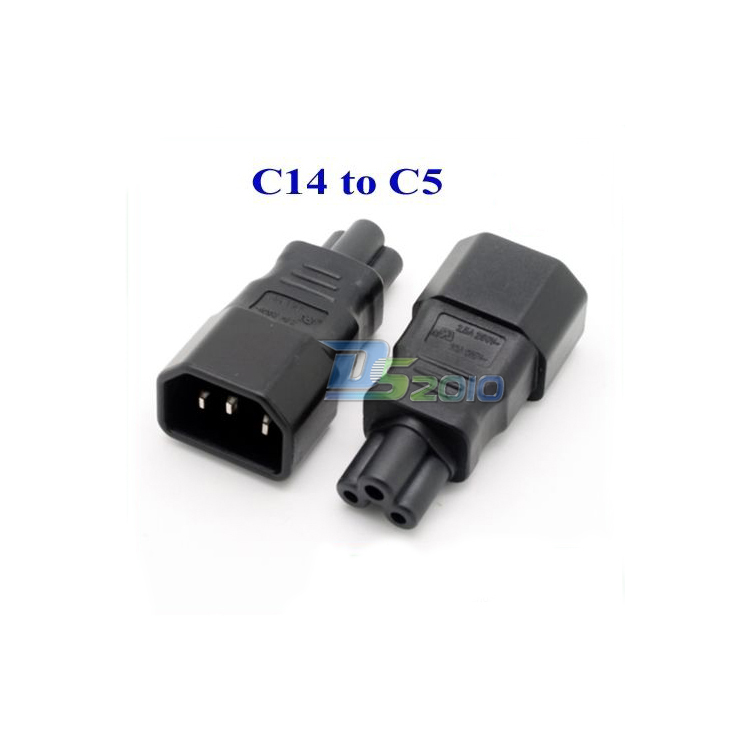 Купить профессиональный iec 320 c14 PDU к c5 адаптер c5 до c14 Вилка ...
