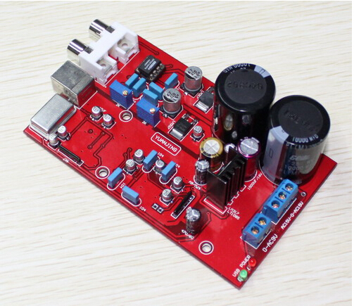 Купить te7022 усилитель Hi-Fi аудио декодер + wm8741 + ad827 ЦАП 24 ...