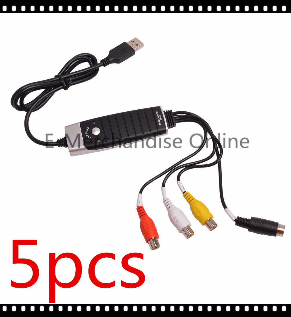 Купить USB видео & аудио граббер видео usb захвата адаптер 5шт в ...
