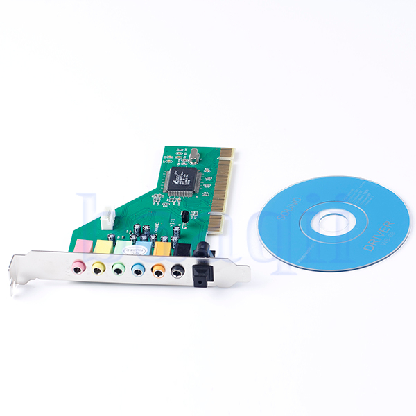 Купить 7.1 ch объемного звука pci 3d звуковая карта cmi8768 windows 7 ...
