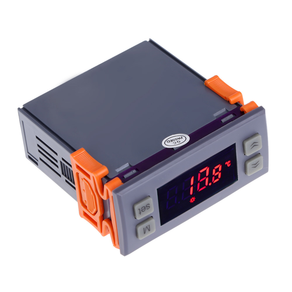 Купить 10A 90-250v цифровой Светодиодные Температура контроллер ...