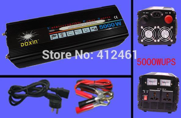 Купить 5000W изменения инвертор с зарядное устройство 12В/24В в 220В ...
