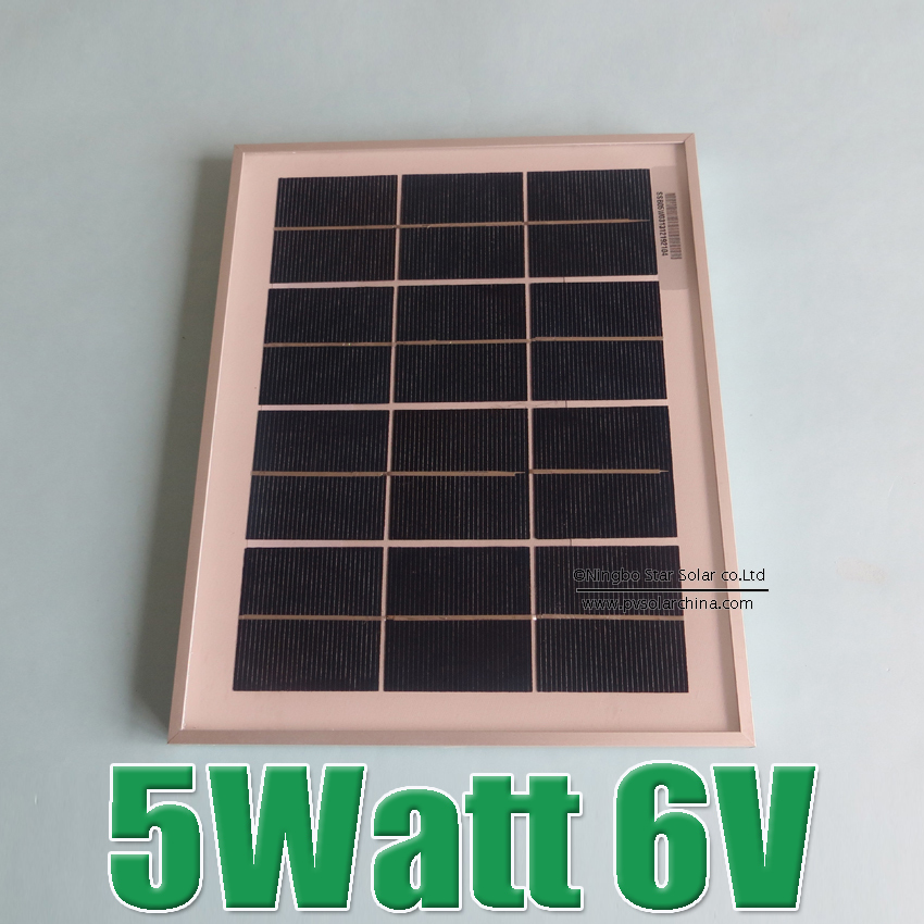 Купить 5W 6v поликристаллического кремния солнечных батарей панели ...
