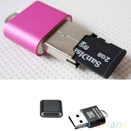 Купить Портативный мини-usb 2.0 micro sd карты читателя t-флэш-памяти ...
