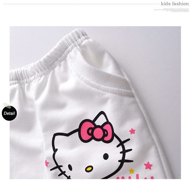 Купить прекрасный Hello Kitty дети костюм для девочки тонкий стиль для ...