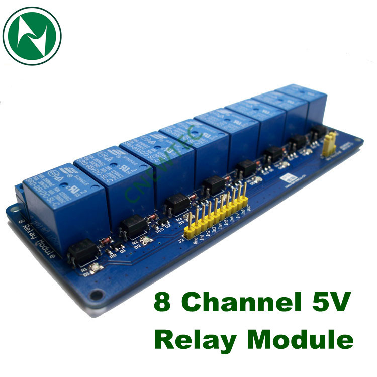 Купить 1шт новый 5В 8 канал реле модуль Совет для Arduino ПОС Avr