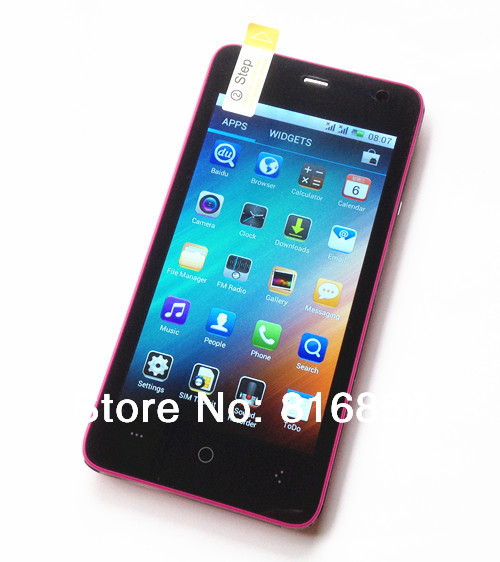 Купить новые моды девушка леди android телефон w / кожаный случай оригинальные 808 4,5 ' сим ...