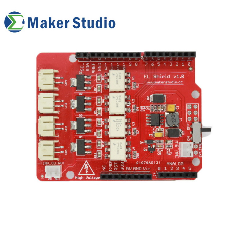 Купить Эль щит для Arduino Uno R3 в интернет магазине с бесплатной