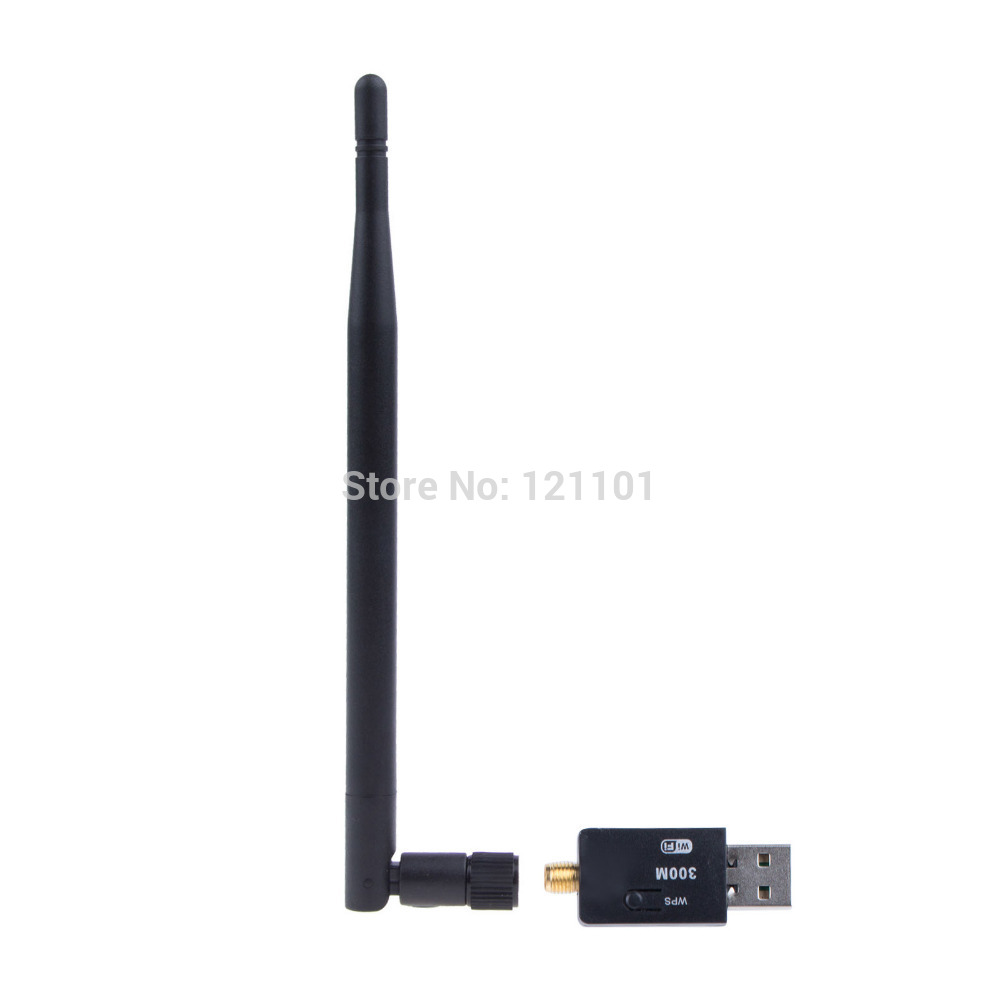 Купить Мини 300mbps usb2.0 wifi адаптера беспроводной сети adaptador ...