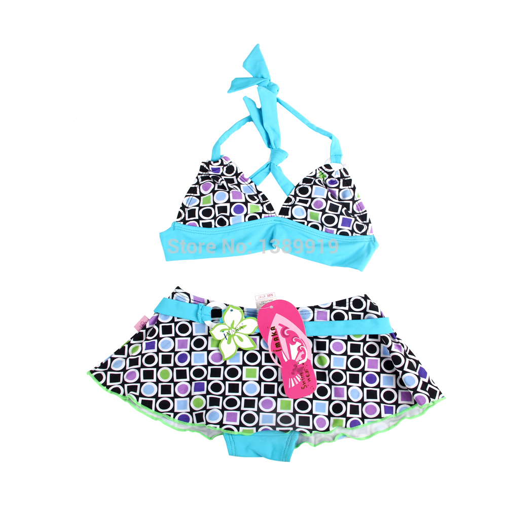 Купить 1set baby купальник biquini бикини infantil двухсекционный ...
