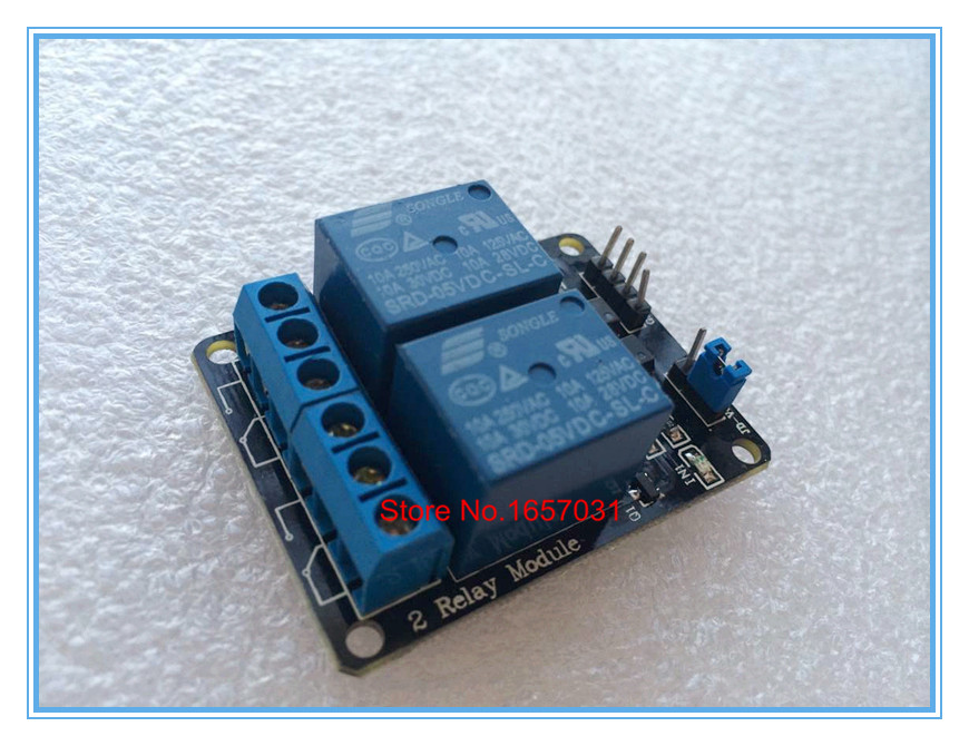 Купить новые 2 канала 2-канальный реле модуля реле расширения Совета 5v ...