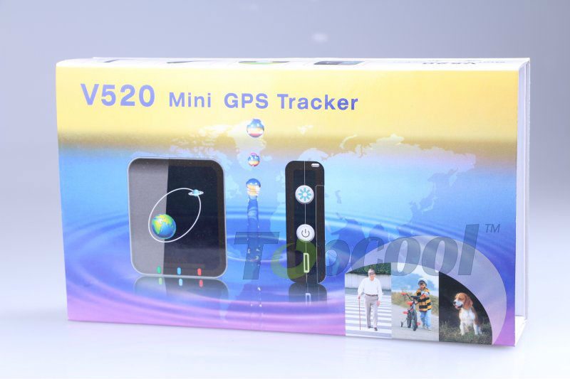 Купить Мини gps трекер v520 квад u-blox6 gps чип 2way вызова реального ...