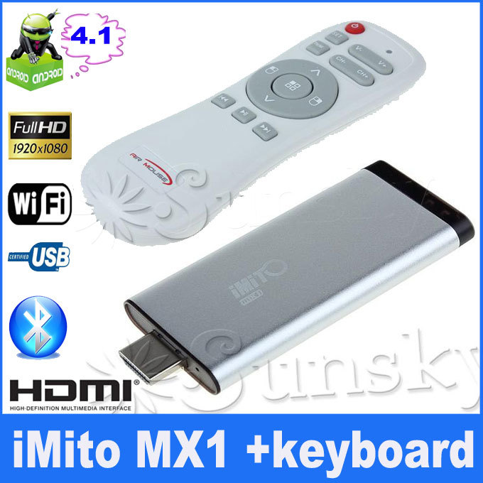 Купить плееры с Bluetooth imito mx1 для Google ТВ коробка rk3066 квада ...