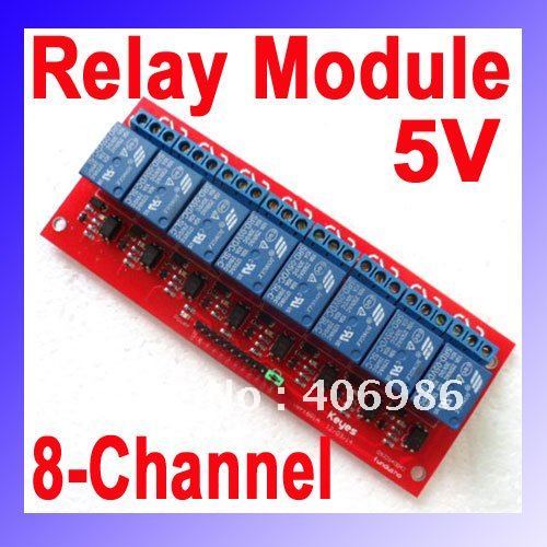 Купить 8 канальный модуль релейного 5v с оптрона для Arduino Pic Arm