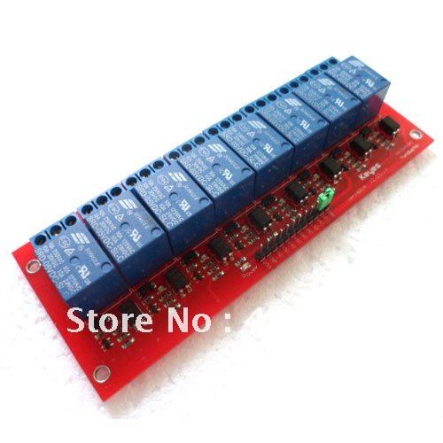 Купить 8 канальный модуль релейного 5v с оптрона для Arduino Pic Arm