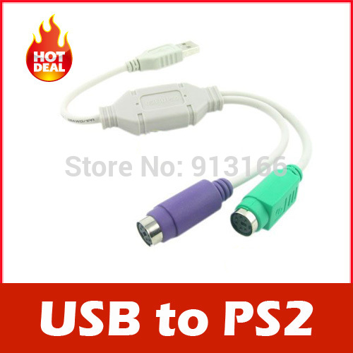 Купить USB для ps2 кабель адаптер конвертер клавиатура мышь 01 в ...